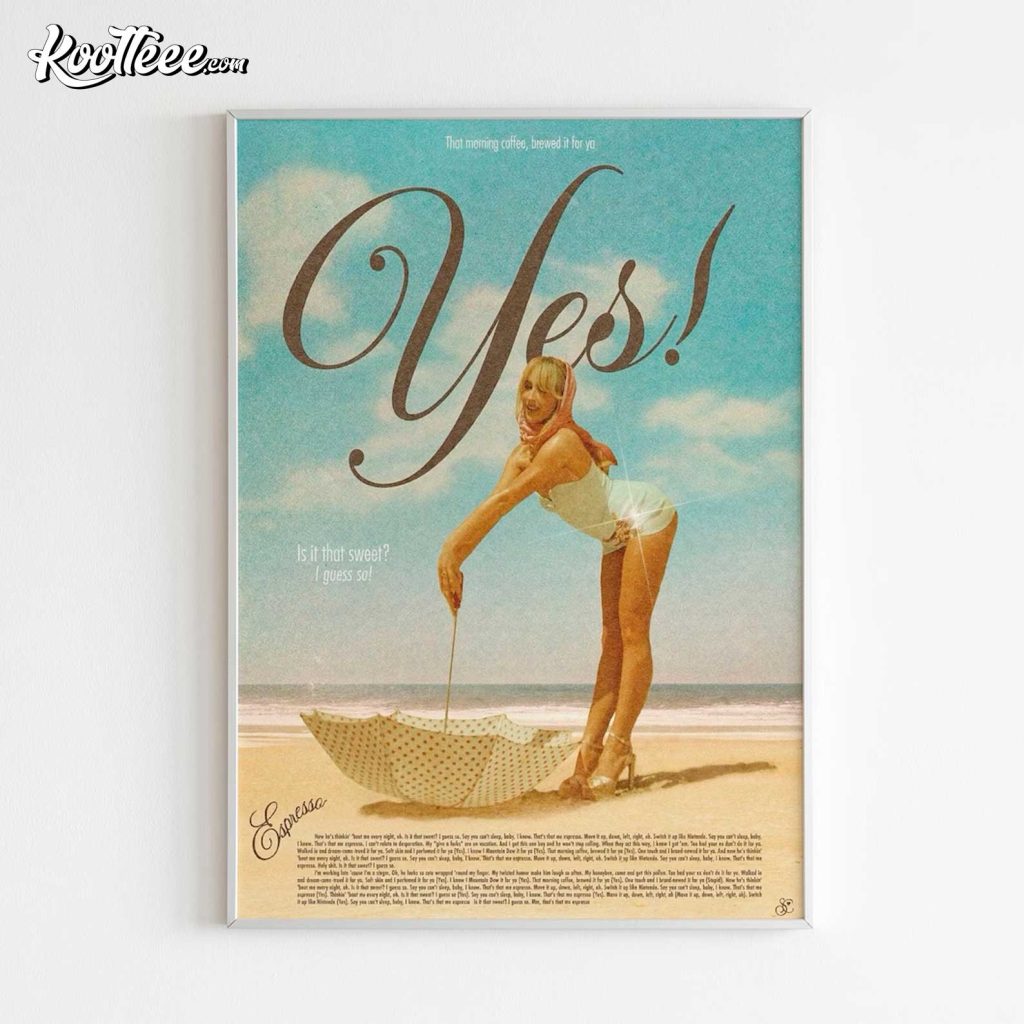 Sabrina Carpenter American Flag Wall Tapestry