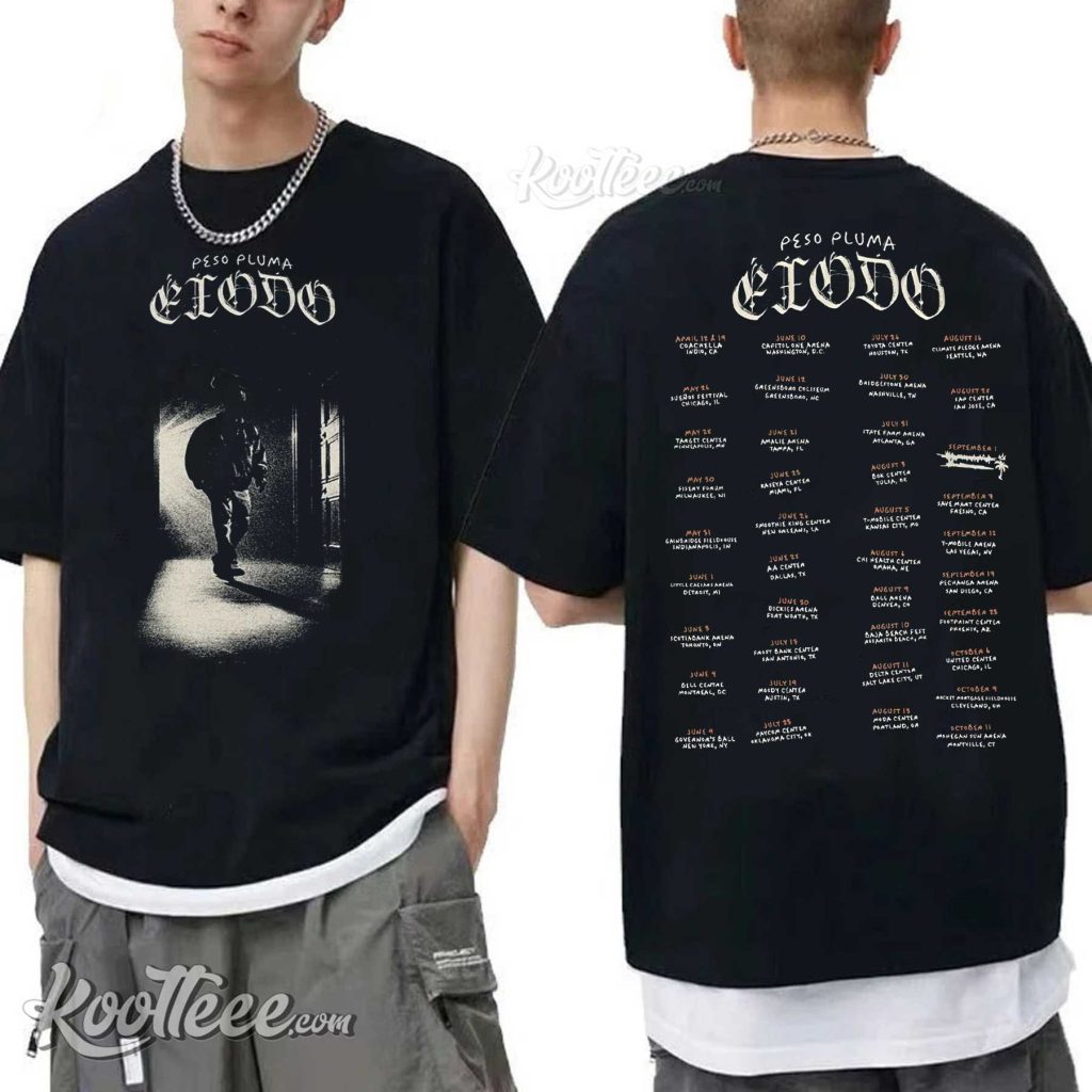 Peso Pluma Double P 2023 Tour Baseball Jersey
