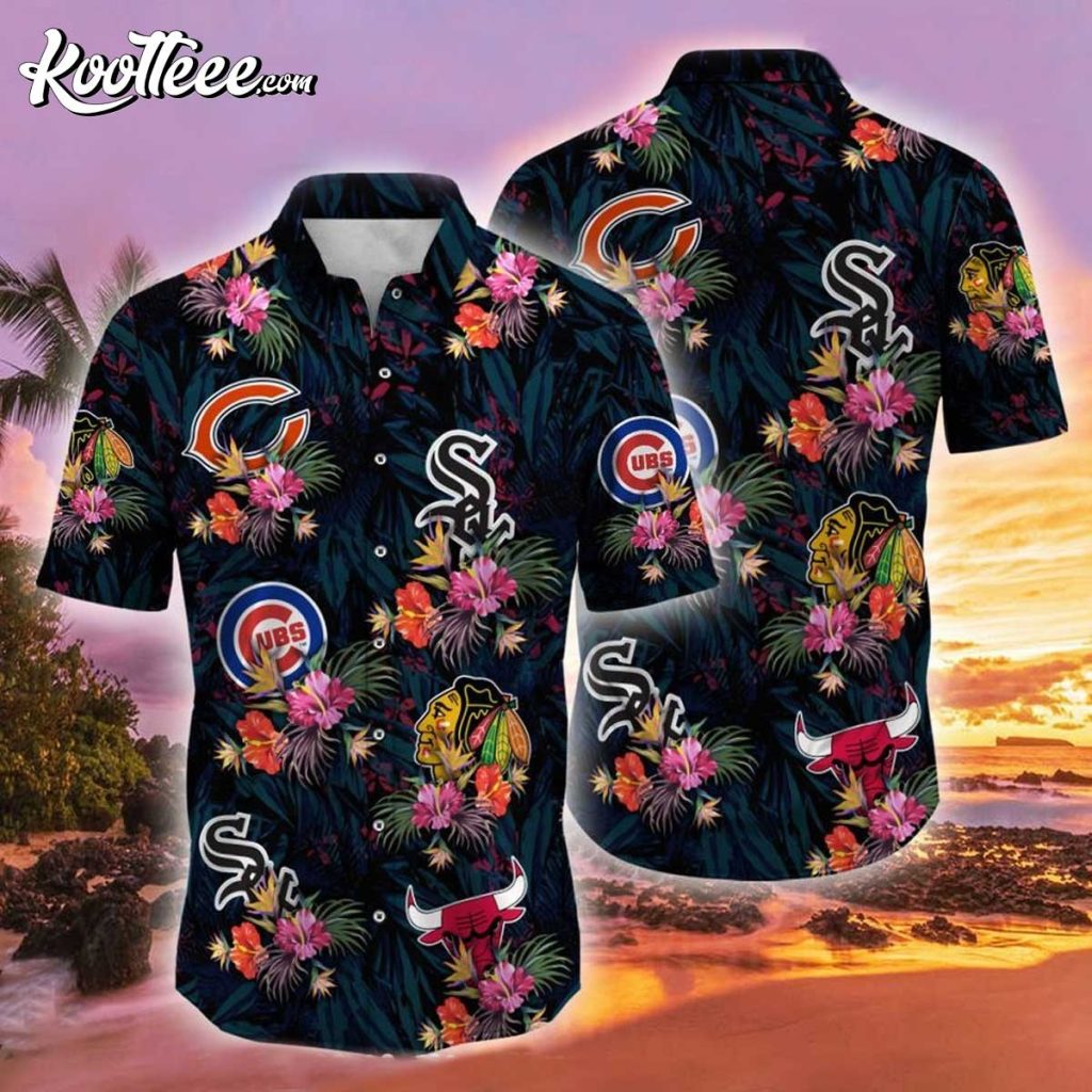 Chicago Cubs Personalized Cubby Cove Hawaiian Shirt