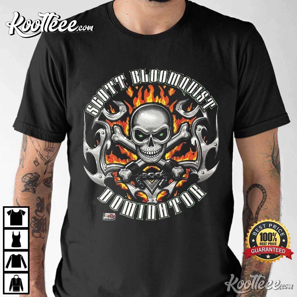 Scott Bloomquist Dirt Late Model Racing T-Shirt