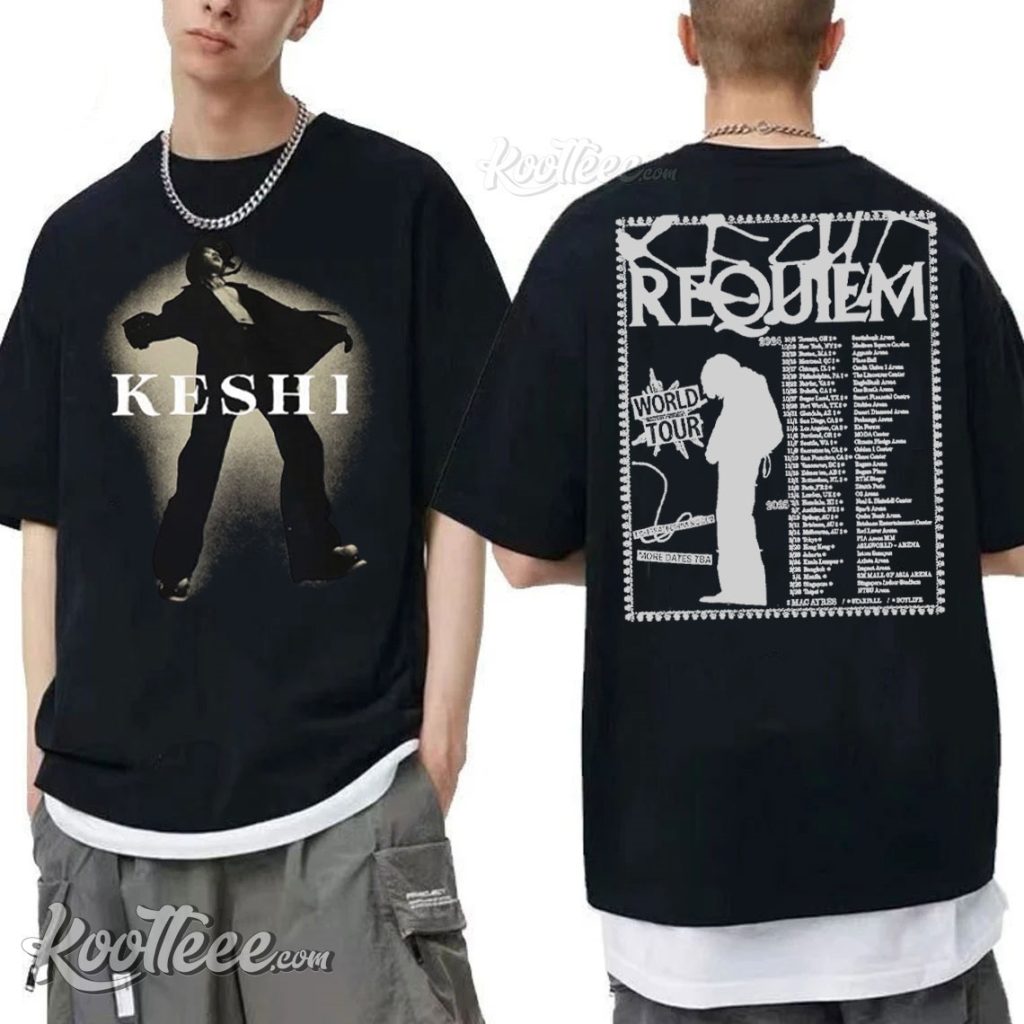 Retro Keshi Hell And Back World Tour 2023 Merch T-Shirt