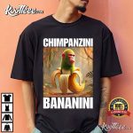 Chimpanzini Bananini Italian Brainrot Meme T-Shirt