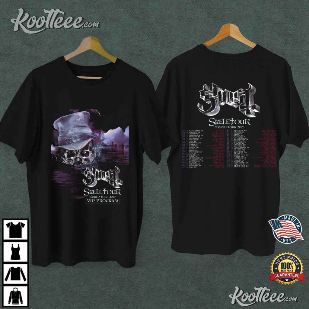 Ghost Skeletour World Tour 2025 T-Shirt