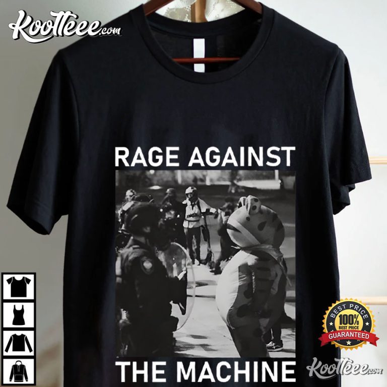 Portland Frog Rage Against The Machine Protest T-Shirt