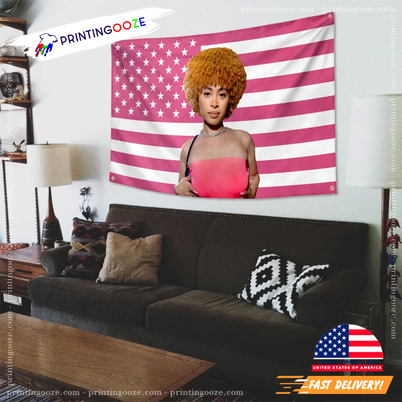 Ice Flag American Spice USA Tapestry - Unleash Your Creativity
