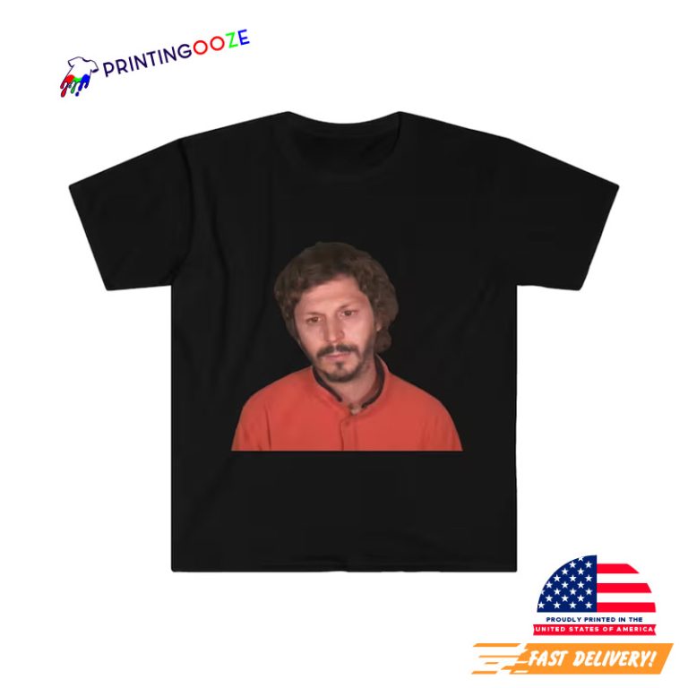 Sad Michael Cera Depressed Mustache Meme Funny Movie T-Shirt - Unleash ...