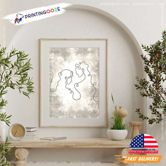 Invisible String Taylor Swift Line Art Poster - Unleash Your Creativity