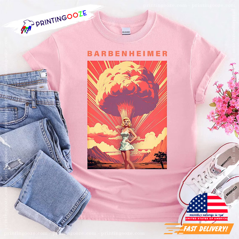 Barbenheimer Barbie The Destroyer Of Word Shirt - Unleash Your Creativity