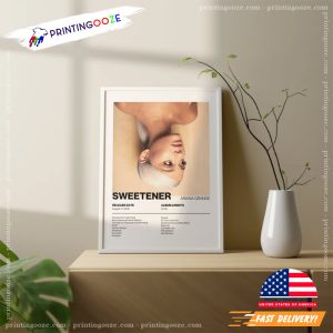 Ariana Grande Sweetener Album Poster - Unleash Your Creativity