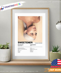 Ariana Grande Sweetener Album Poster - Unleash Your Creativity