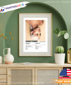 Ariana Grande Sweetener Album Poster - Unleash Your Creativity