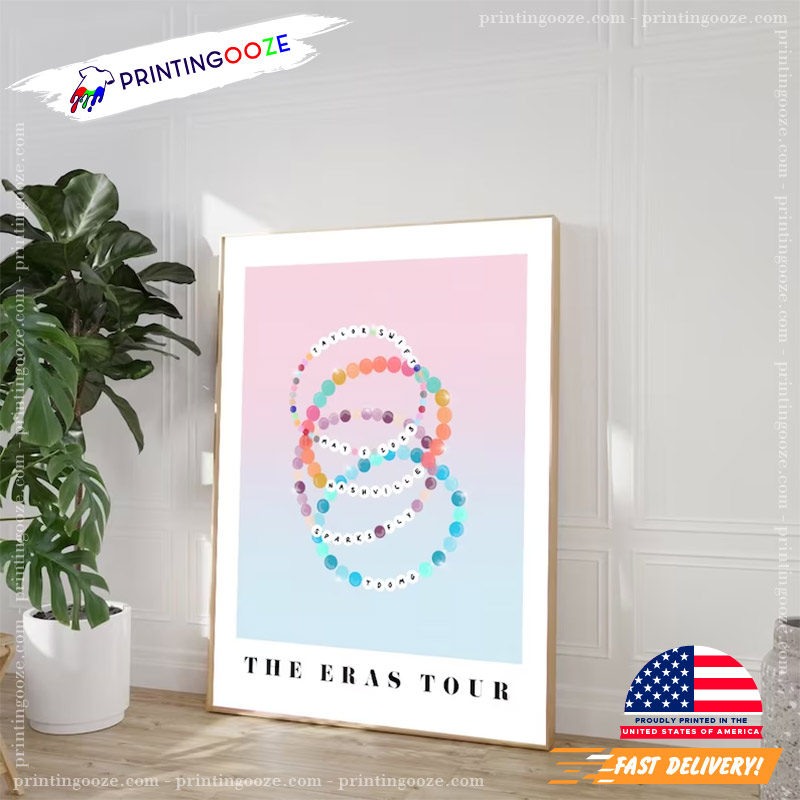 Taylor Swift The Eras Tour Nashville Concert Poster - Unleash Your ...