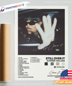 Summer Walker Still Over It Digital Album Art Poster - Unleash Your ...
