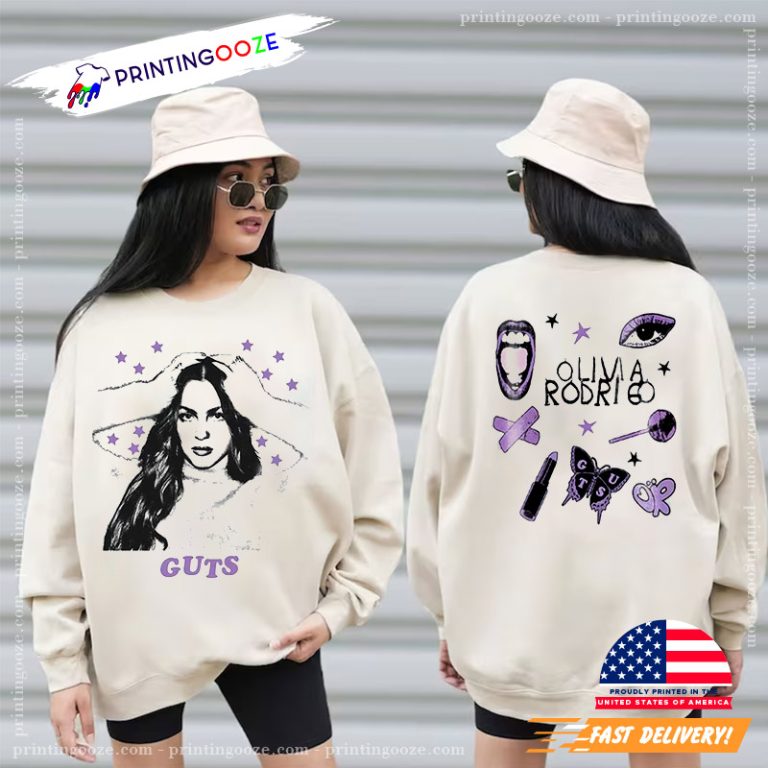 Olivia GUTS Album Tour 2024 Comfort Colors Tee - Unleash Your Creativity