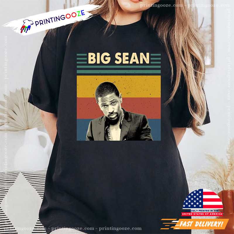 Big Sean Rapper Hip Hop Vintage Style Shirt - Unleash Your Creativity