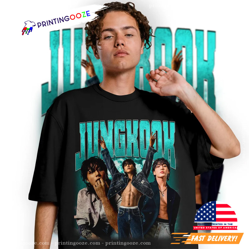 Jungkook JK Bad Boy Graphic T-shirt - Unleash Your Creativity