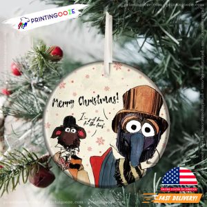 Merry Christmas Muppets Rizzo And Gonzo Ornament - Unleash Your Creativity