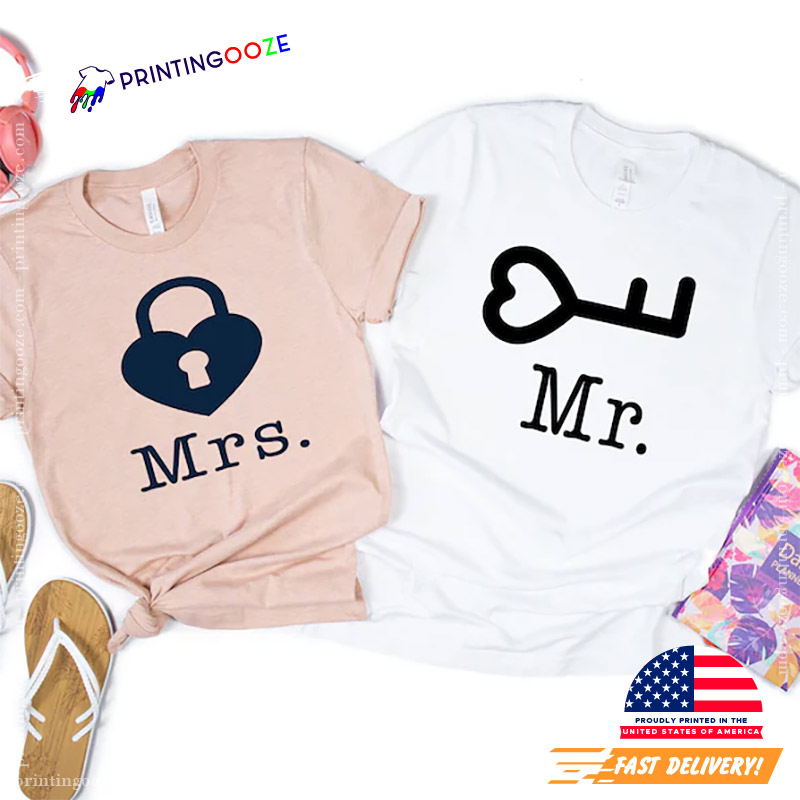 Lock And key Couple, His & Hers, Matching Shirts - Unleash Your Creativity