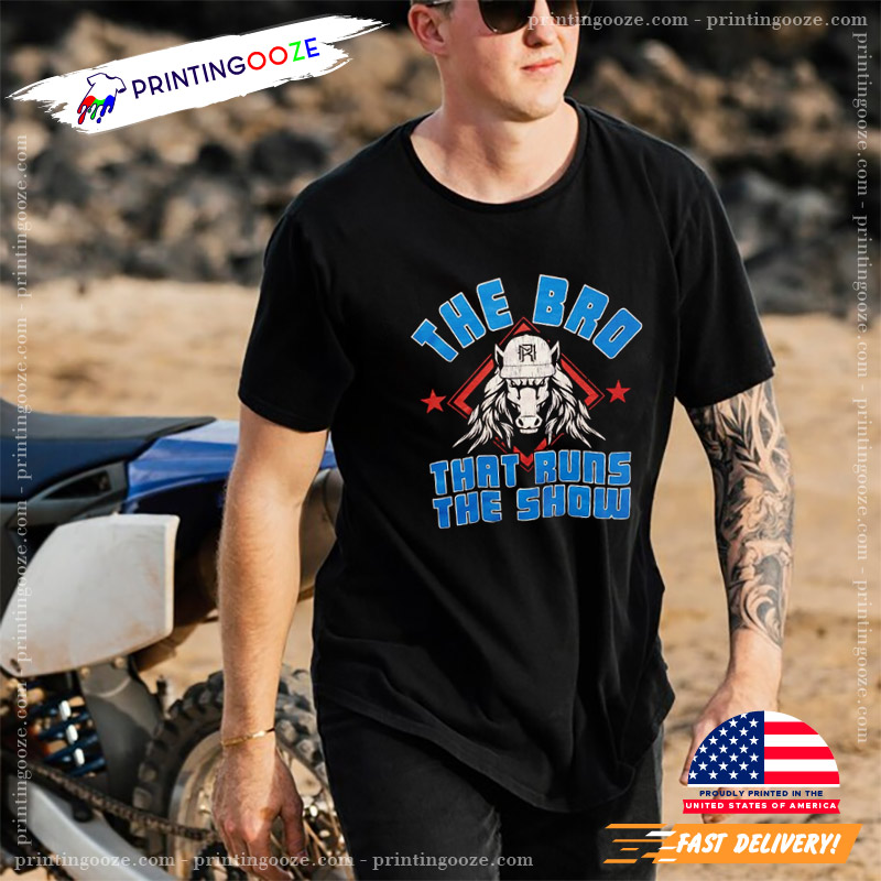 WWE Matt Riddle The Bro That Runs The Show T-shirt - Unleash Your ...