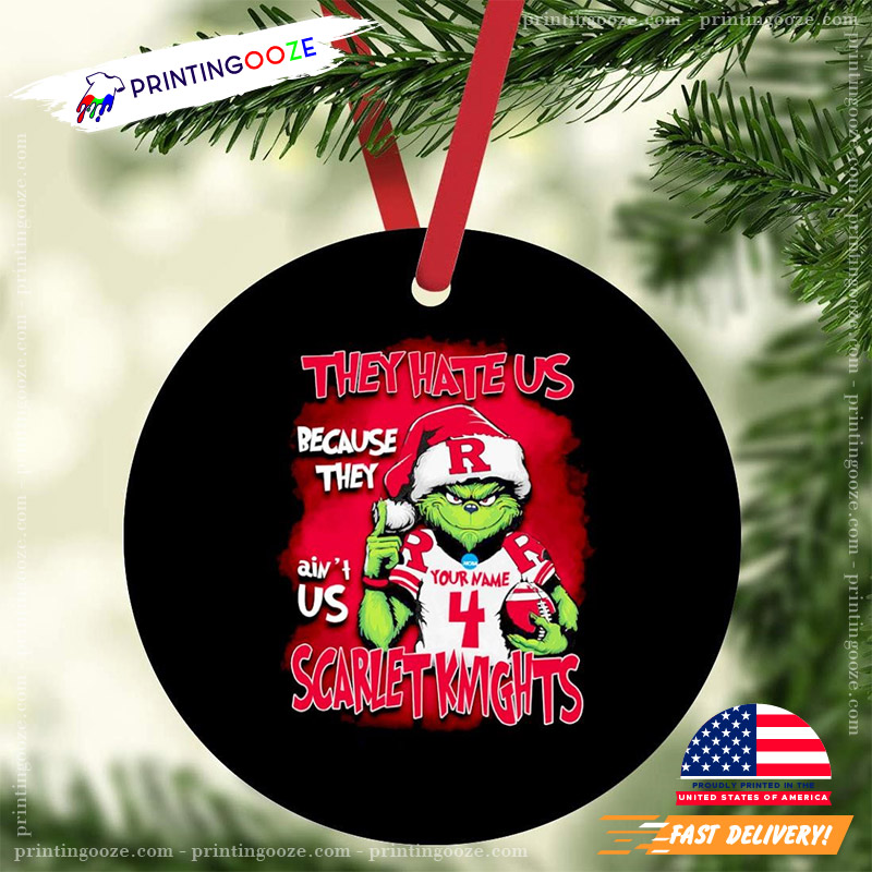 Grinch Santa They Hate Us Because They Ain't Us Rutgers Scarlet Knights ...