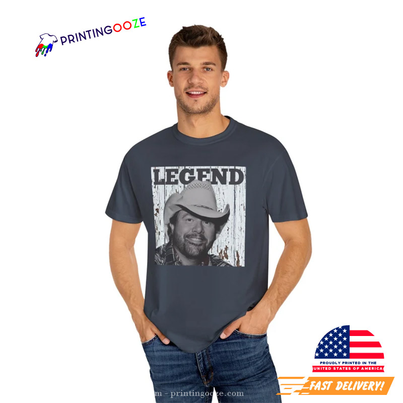 Retro Toby Keith Legend Country Music Comfort Colors Tee - Unleash Your ...