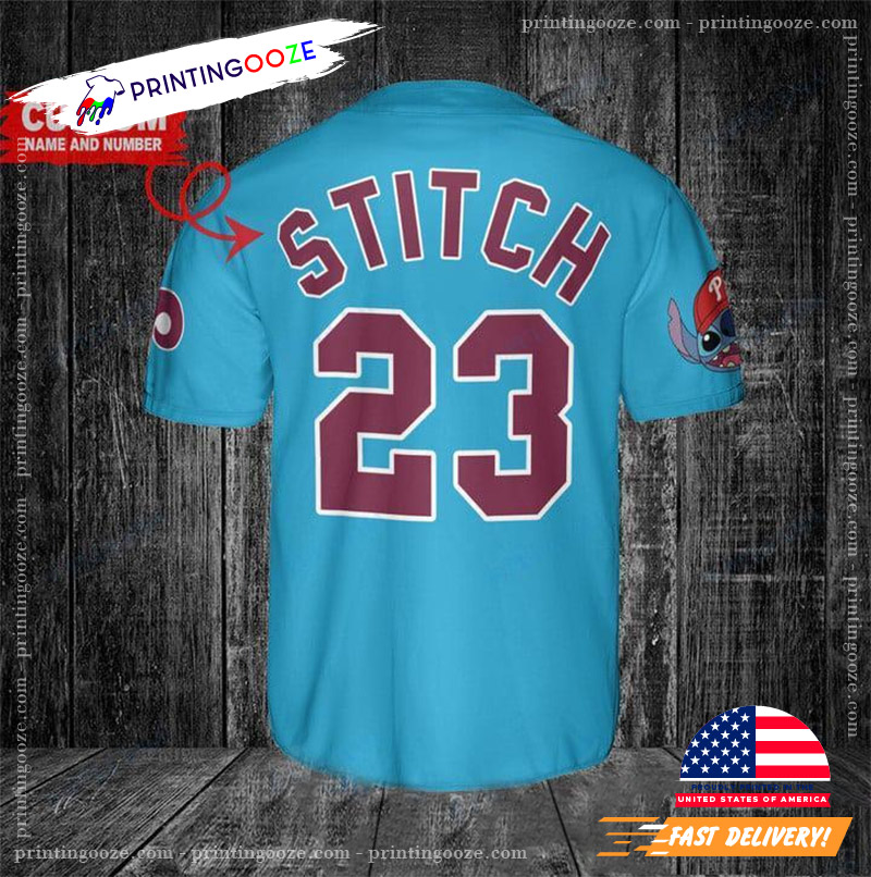 Custom Philadelphia Phillies MLB Stitch Baseball Jersey - Unleash Your ...