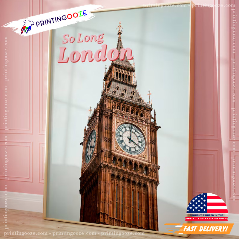 So Long London TTPD Poster - Unleash Your Creativity
