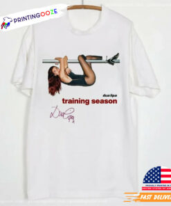 Training Season Album Signature Dua Lipa T Shirt - Unleash Your Creativity