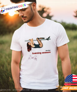 Training Season Album Signature Dua Lipa T Shirt - Unleash Your Creativity