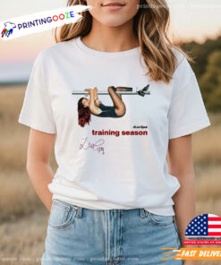 Training Season Album Signature Dua Lipa T Shirt - Unleash Your Creativity