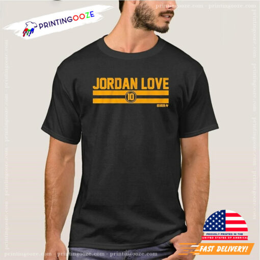 Stream Jordan Love Name And Number Stripe Shirt - Unleash Your Creativity