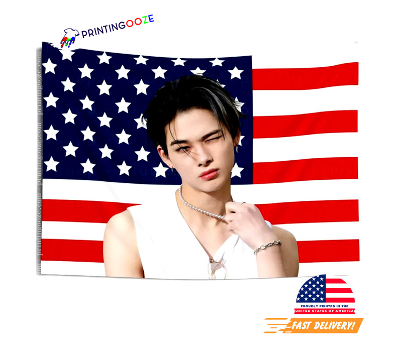 Enhypen Niki Graphic American Flag - Unleash Your Creativity