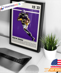 Aaron Jones Football Player Poster - Unleash Your Creativity