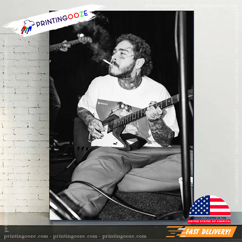 Post Malone Smoking Poster - Unleash Your Creativity