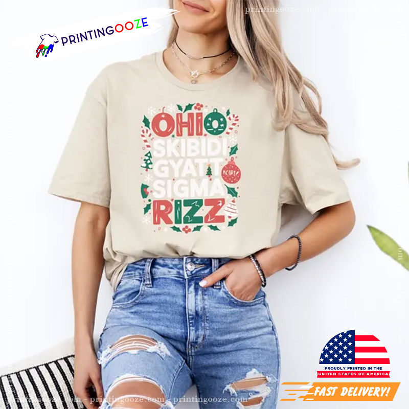 Ohio Skibidi Gyatt Sigma Rizz T-Shirt - Unleash Your Creativity