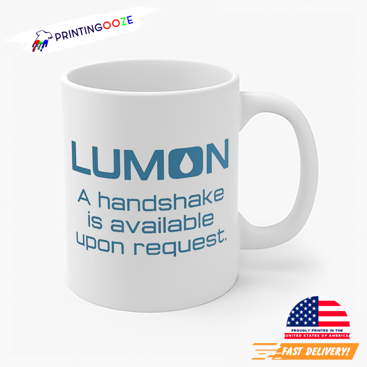 A Handshake Is Available Upon Request Coffee Mug - Unleash Your Creativity