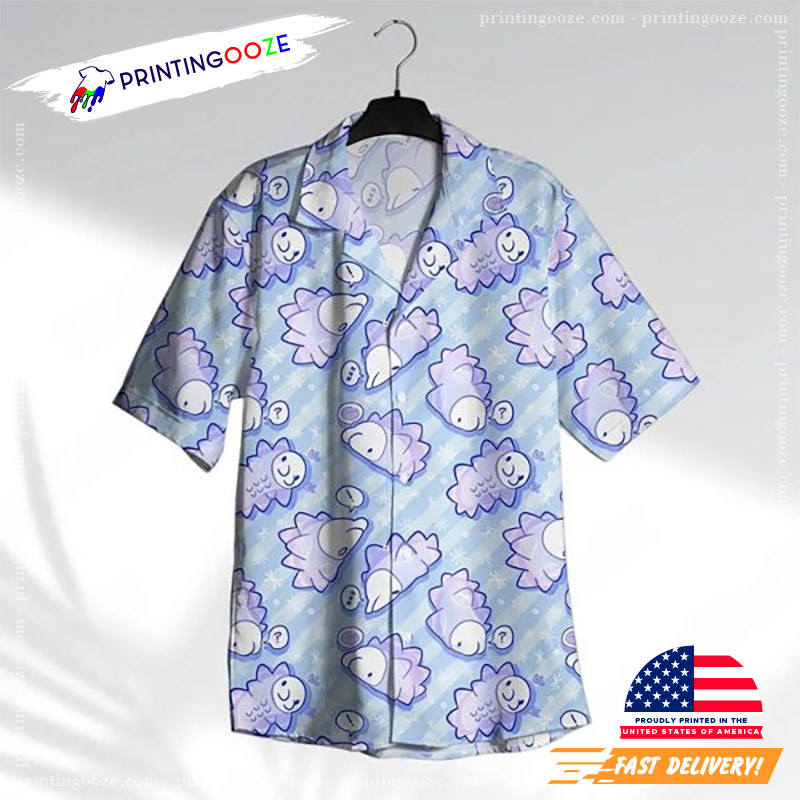 Snom Ice Bug Type Pokemon Hawaiian Shirt - Unleash Your Creativity