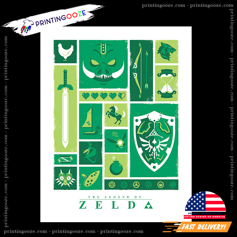 The Legend Of Zelda Art Nintendo Poster - Unleash Your Creativity