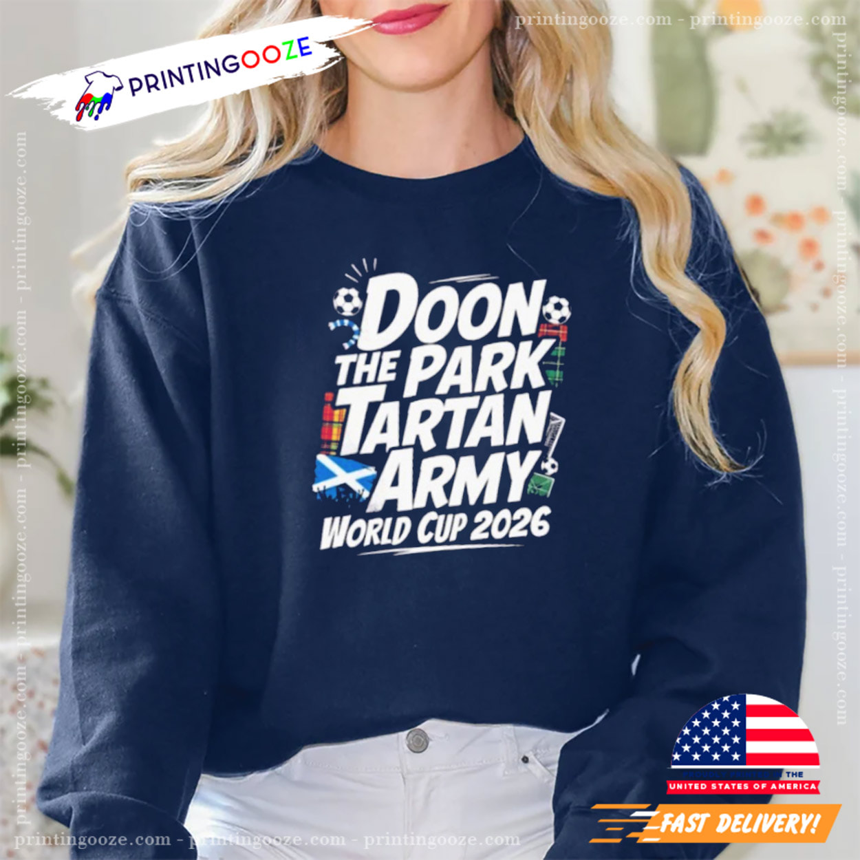 Doon The Park Tartan Army World Cup 2026 Tee - Unleash Your Creativity