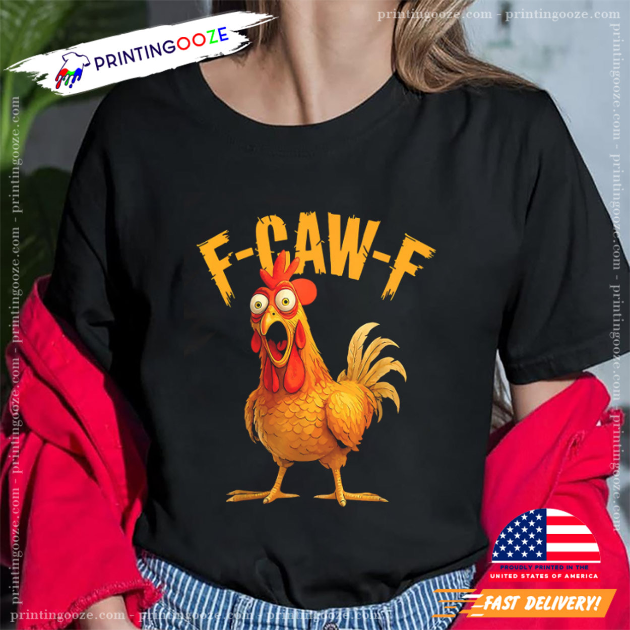F Caw F Chicken Rooster Meme Shirt - Unleash Your Creativity