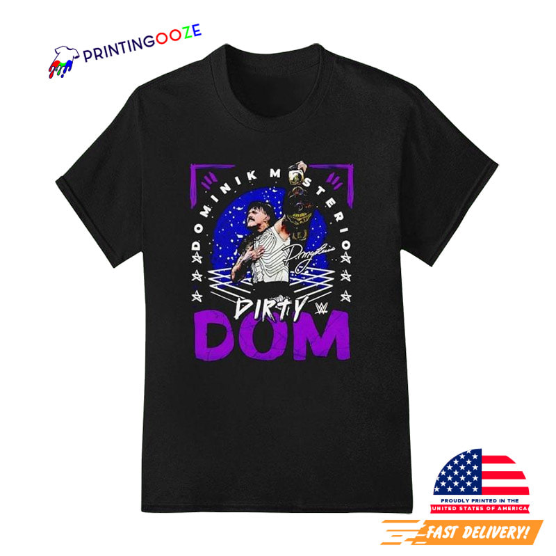 Dominik Mysterio Dirty Dom WWE Champions T-shirt - Unleash Your Creativity