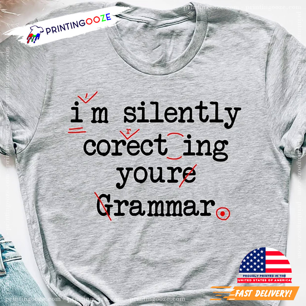 Funny National Grammar Day Quote Shirt - Unleash Your Creativity
