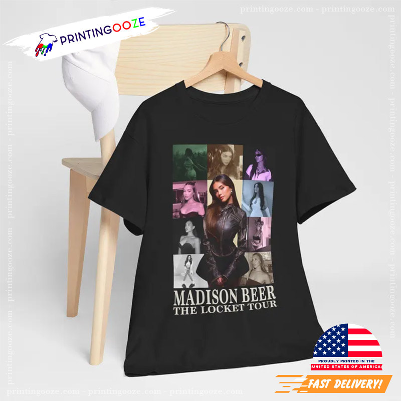 Madison Beer The Locket Tour 2026 Portrait T-shirt - Unleash Your ...
