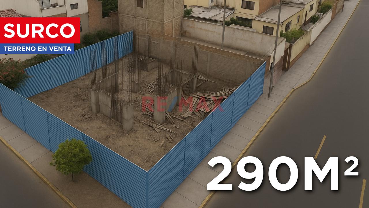 Terreno en Venta en Lima, Lima, Santiago de Surco