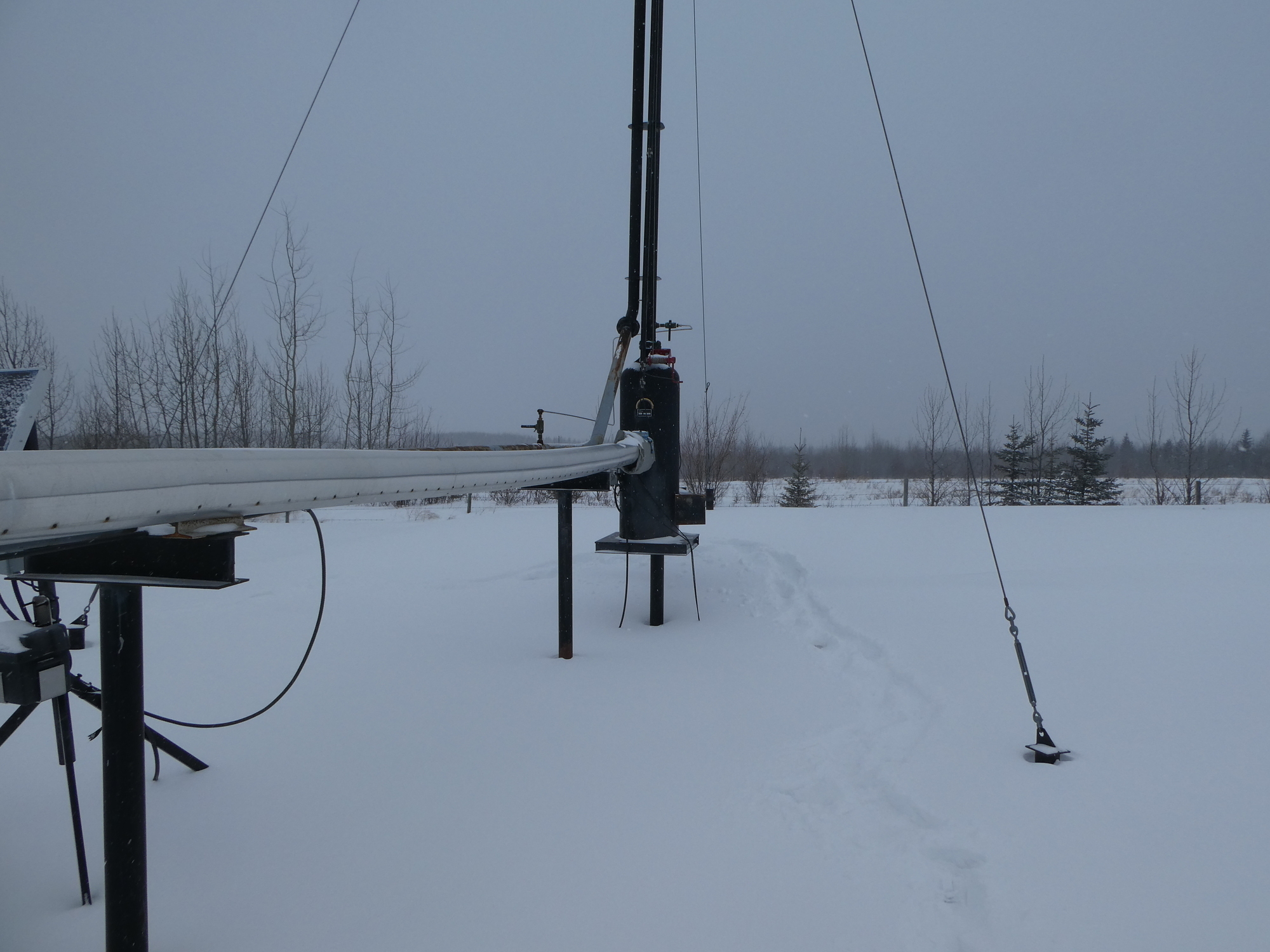 Fuelled | Flare Stack - Dual 4" x 40' Flare Stack w/ Integral FKO