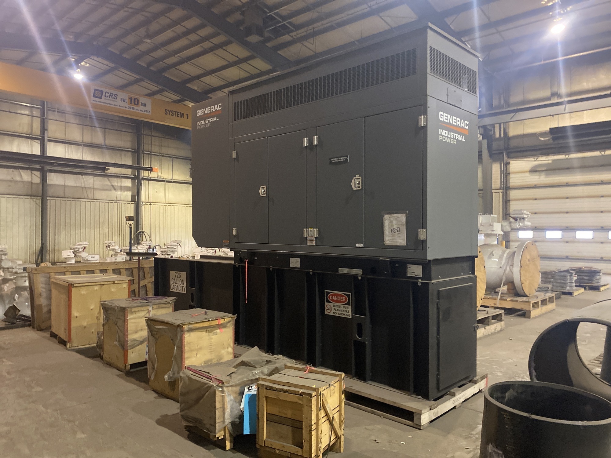 Fuelled | Power Generator - 100 kW Generac SD100 Diesel Genset with ...