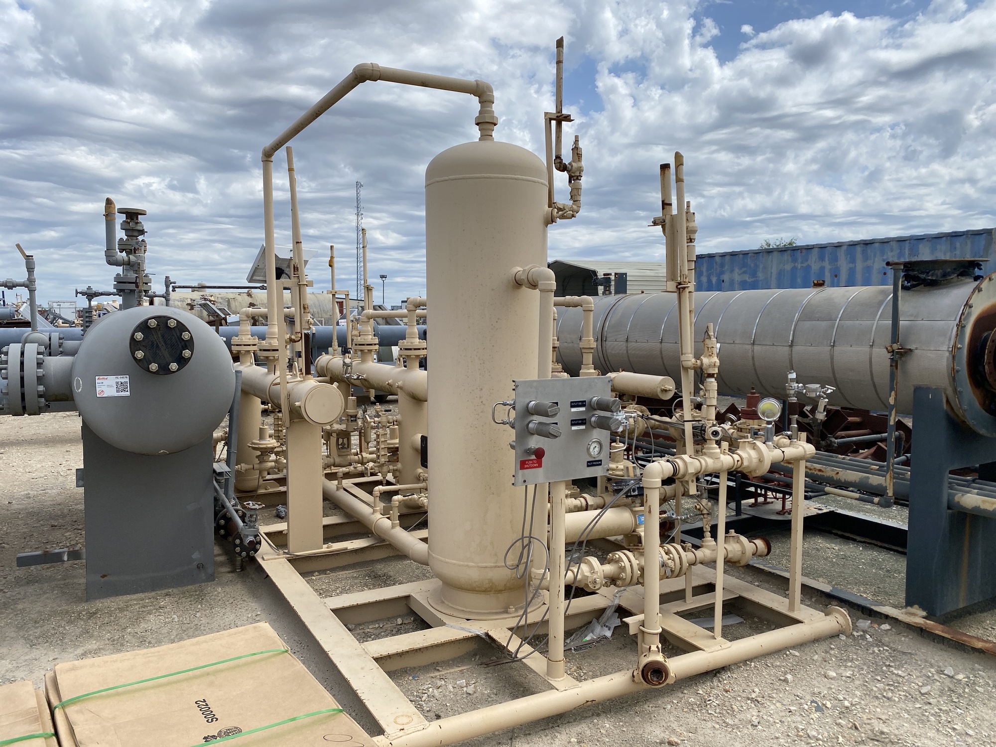 Fuelled | Separator - 24" x 6' 1440 PSI Sweet Separator w/ 2 Horizontal ...