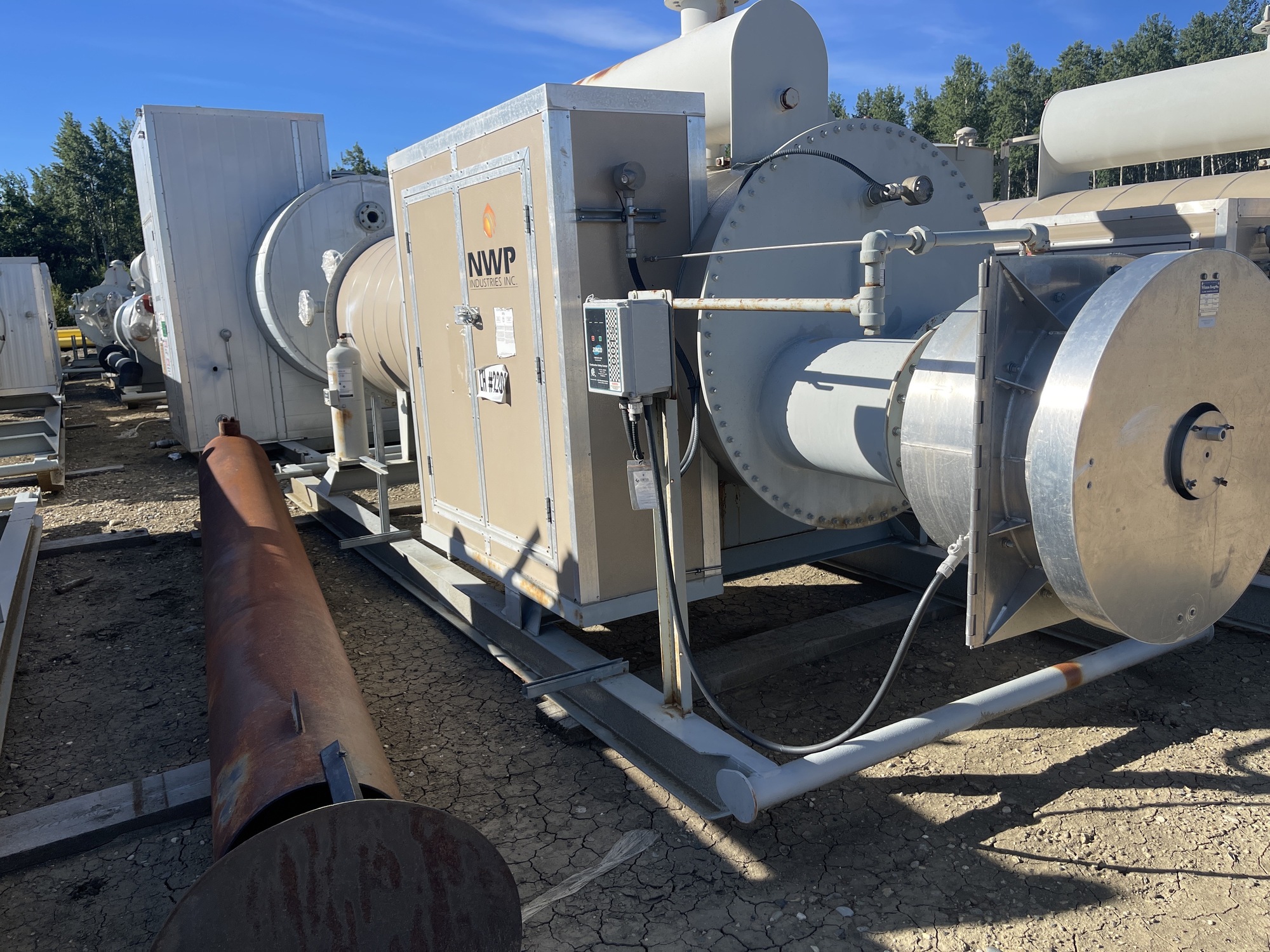 Fuelled | Line Heater - 1.5 MMBTU 3" 1500# Sour Line Heater