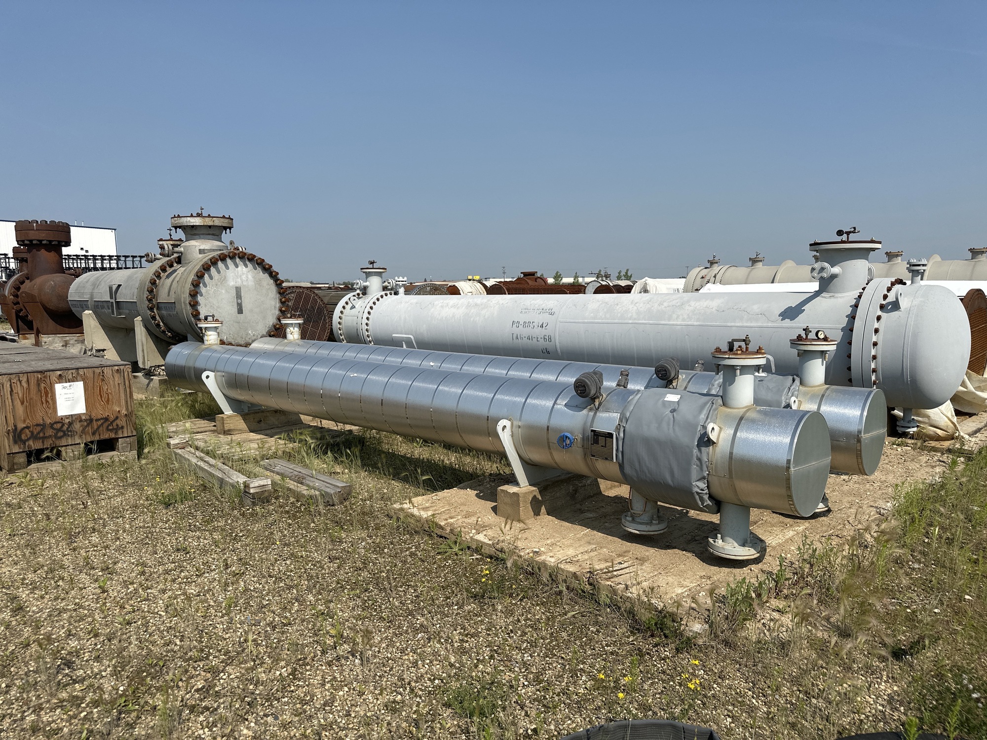 Fuelled | Heat Exchanger - UNUSED 520 PSI Sales Oil Shell and Tube Heat ...