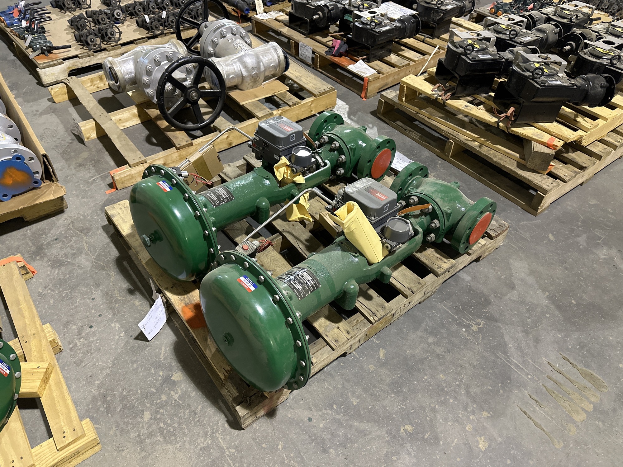 Fuelled | Valve - (2x) 3" ANSI 600 RF Fisher 667-45i ET-DVC Control ...